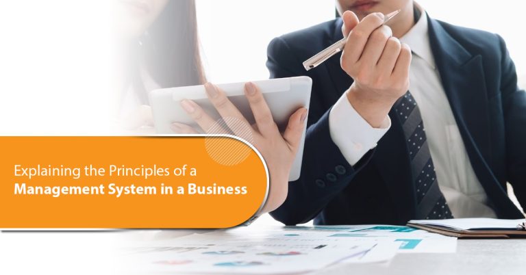 Brief Points to Explain the Principles of Management System